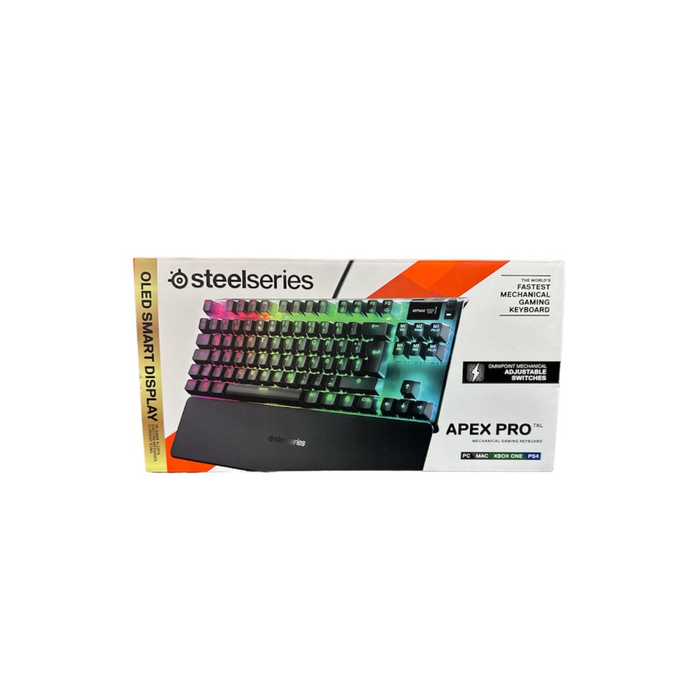 Pre-owned SteelSeries Apex Pro TKL Wired Mechanical Gaming Keyboard ...